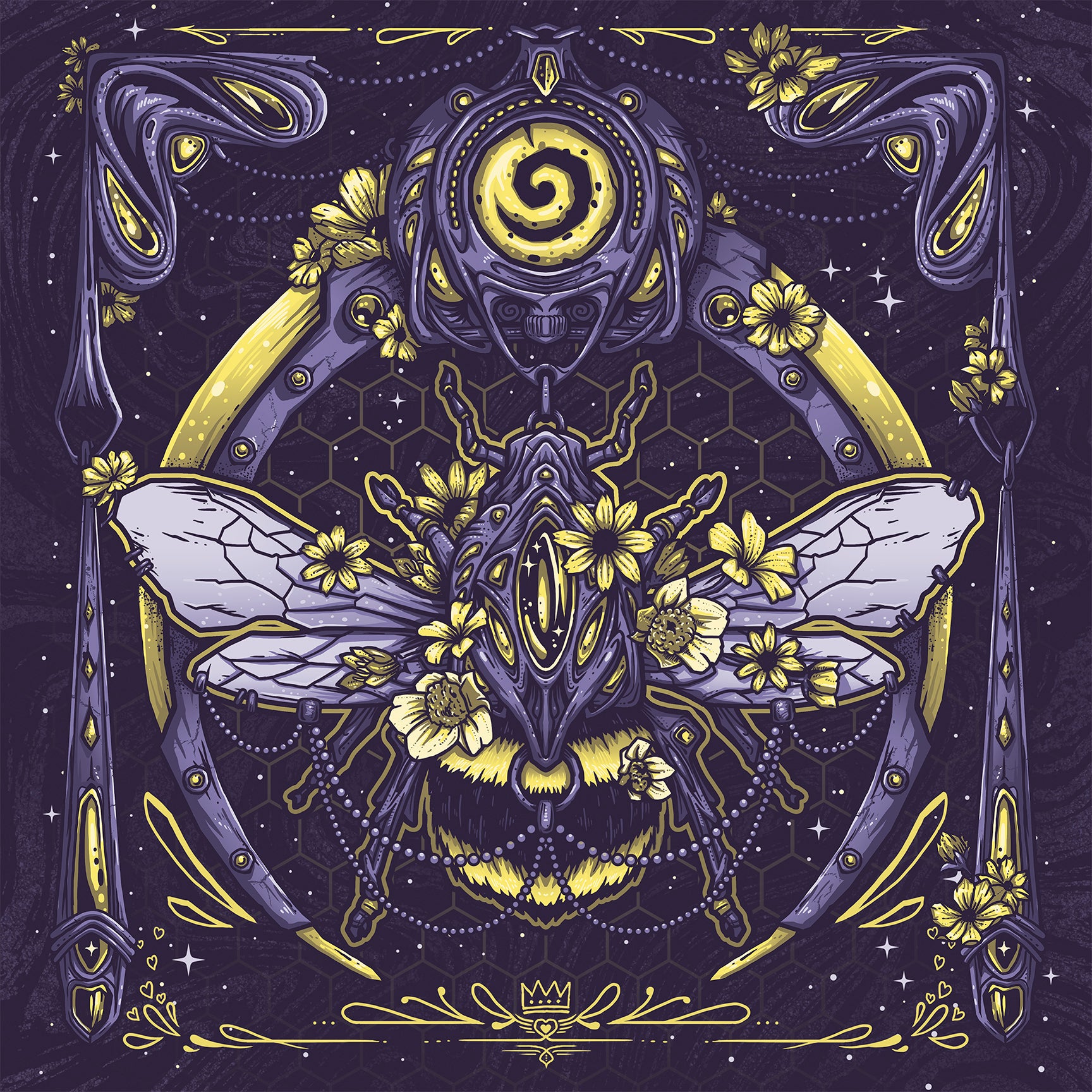 Bee Totem - Art Print – First Earth